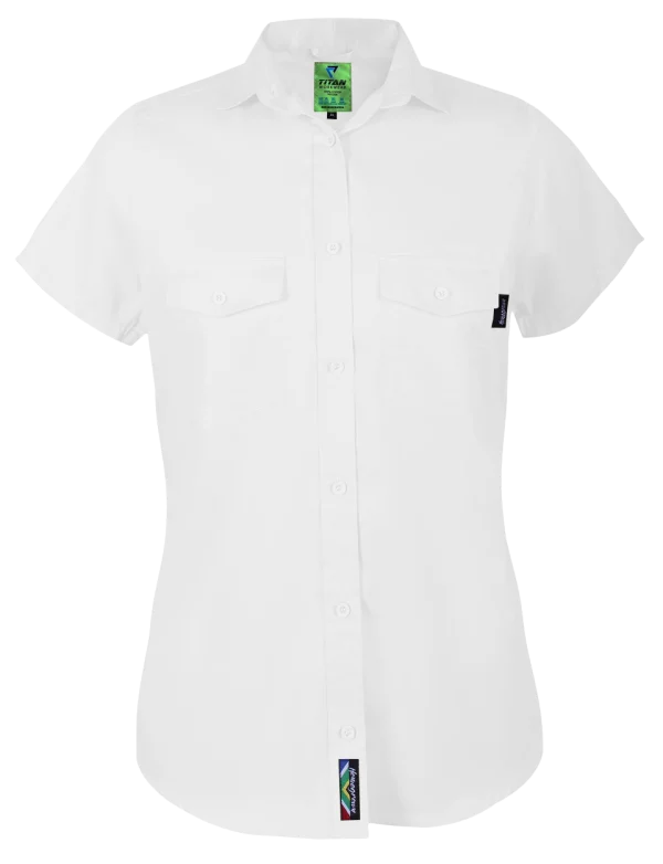Home Grown Ladies Work Shirts Short Sleeve | Rand Safety