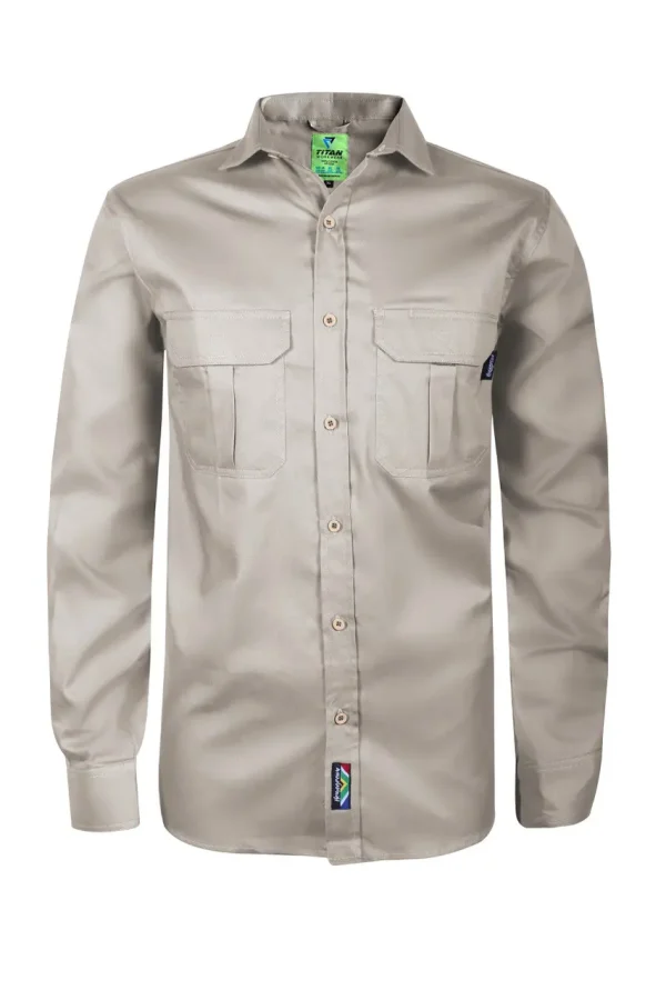 Home Grown Men’s Work Shirts Long Sleeve | Rand Safety